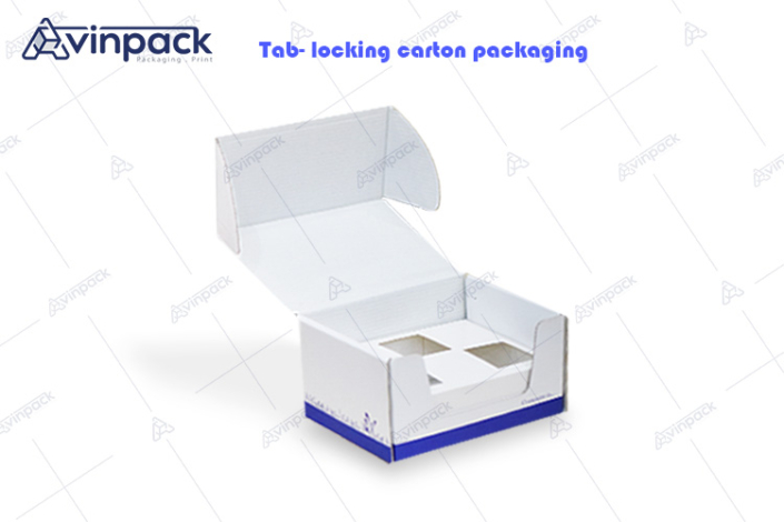 Tab locking boxes - custom tuck cardboard